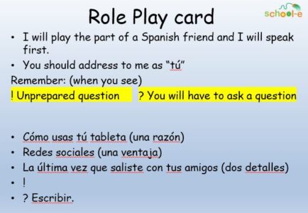 Spanish speaking GCSE | Our Blog